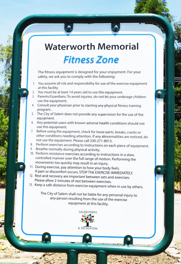 Outdoor fitness zone open at Waterworth Park | News, Sports, Jobs ...